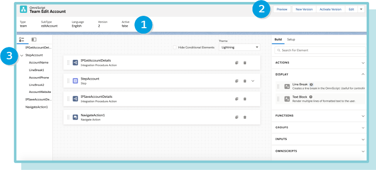Dig Into The Omniscript Designer Unit Salesforce Trailhead