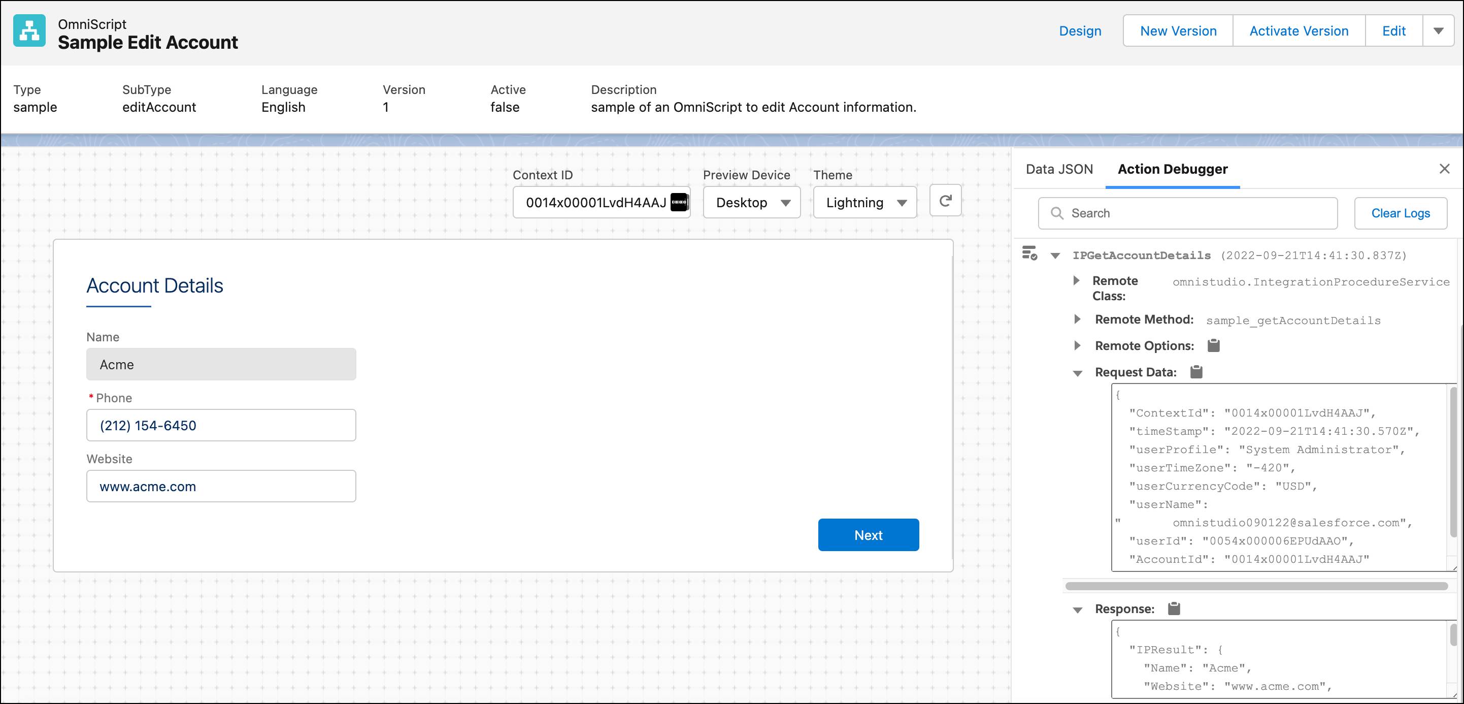 Dig Into The Omniscript Designer Unit Salesforce Trailhead