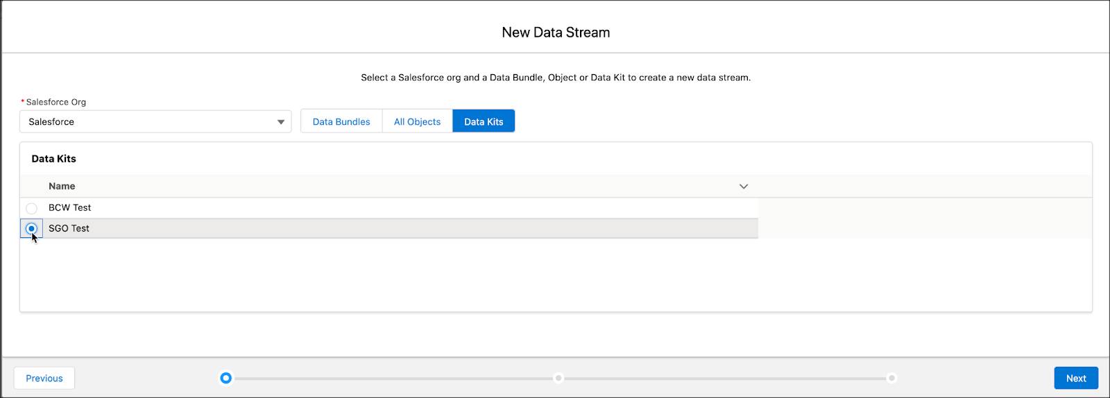 Create and Install a Data Kit Unit | Salesforce Trailhead