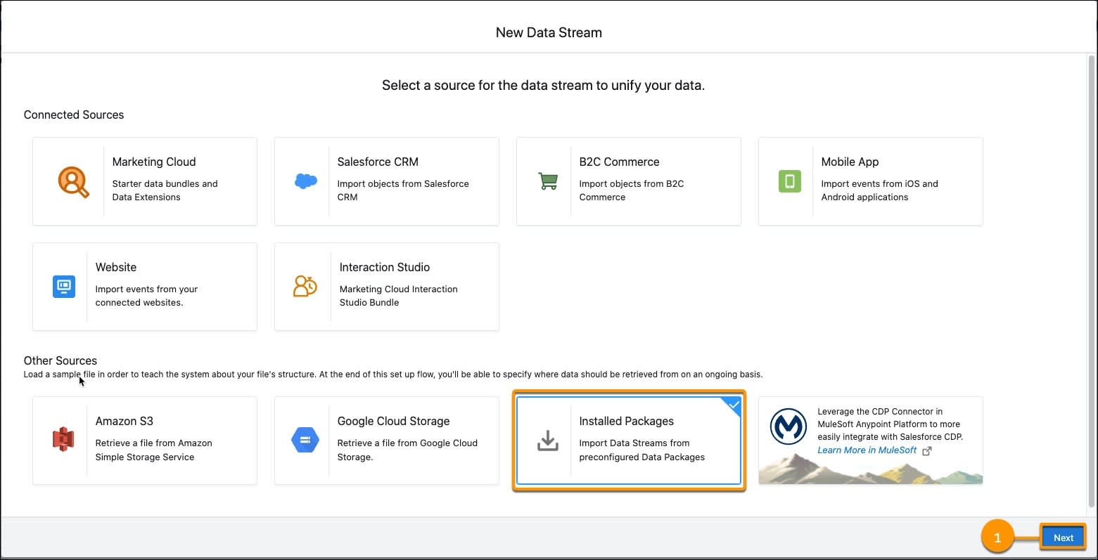 Package and Install Data Cloud Components Unit | Salesforce Trailhead