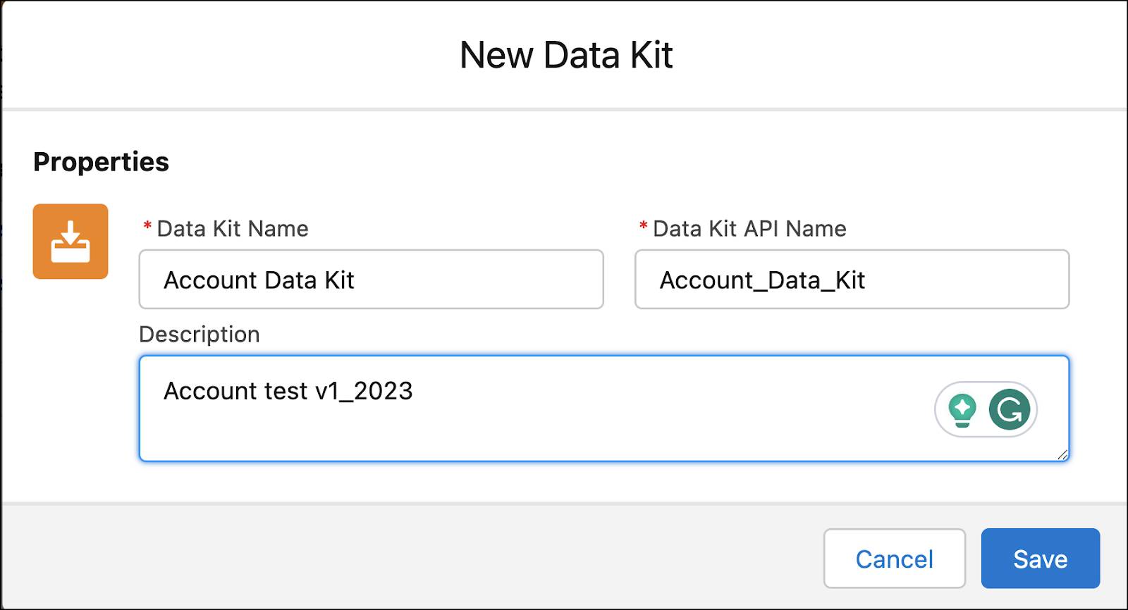 Create and Publish a Data Kit Unit | Salesforce Trailhead