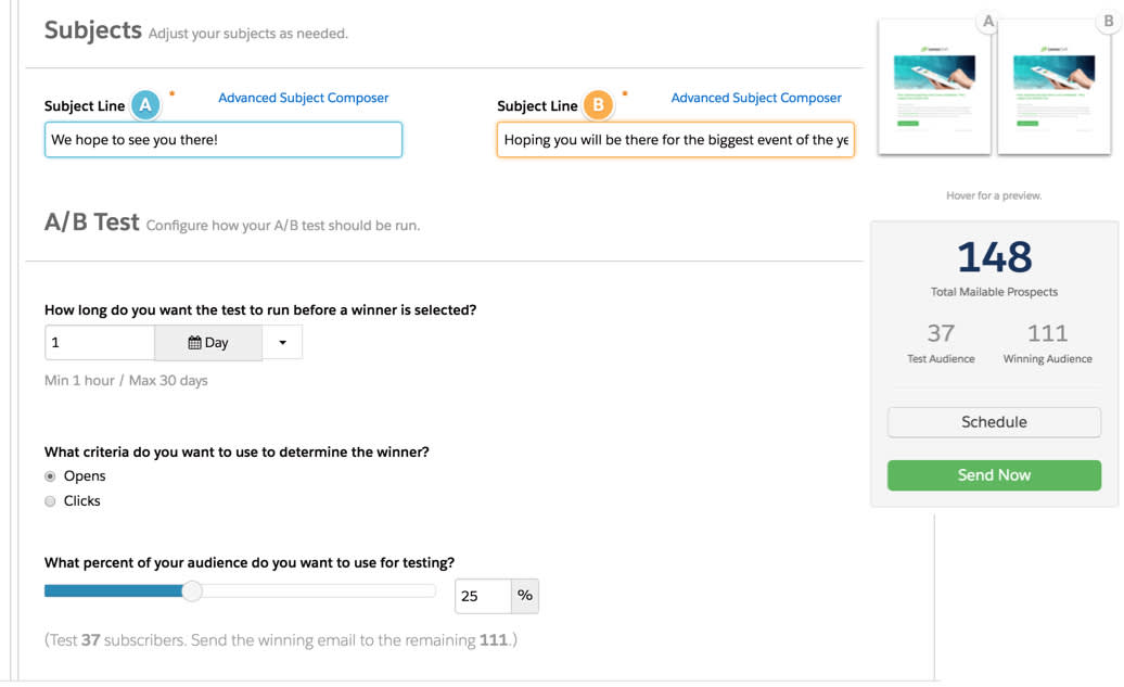 Email Testing & A/B Testing Strategies | Salesforce Trailhead