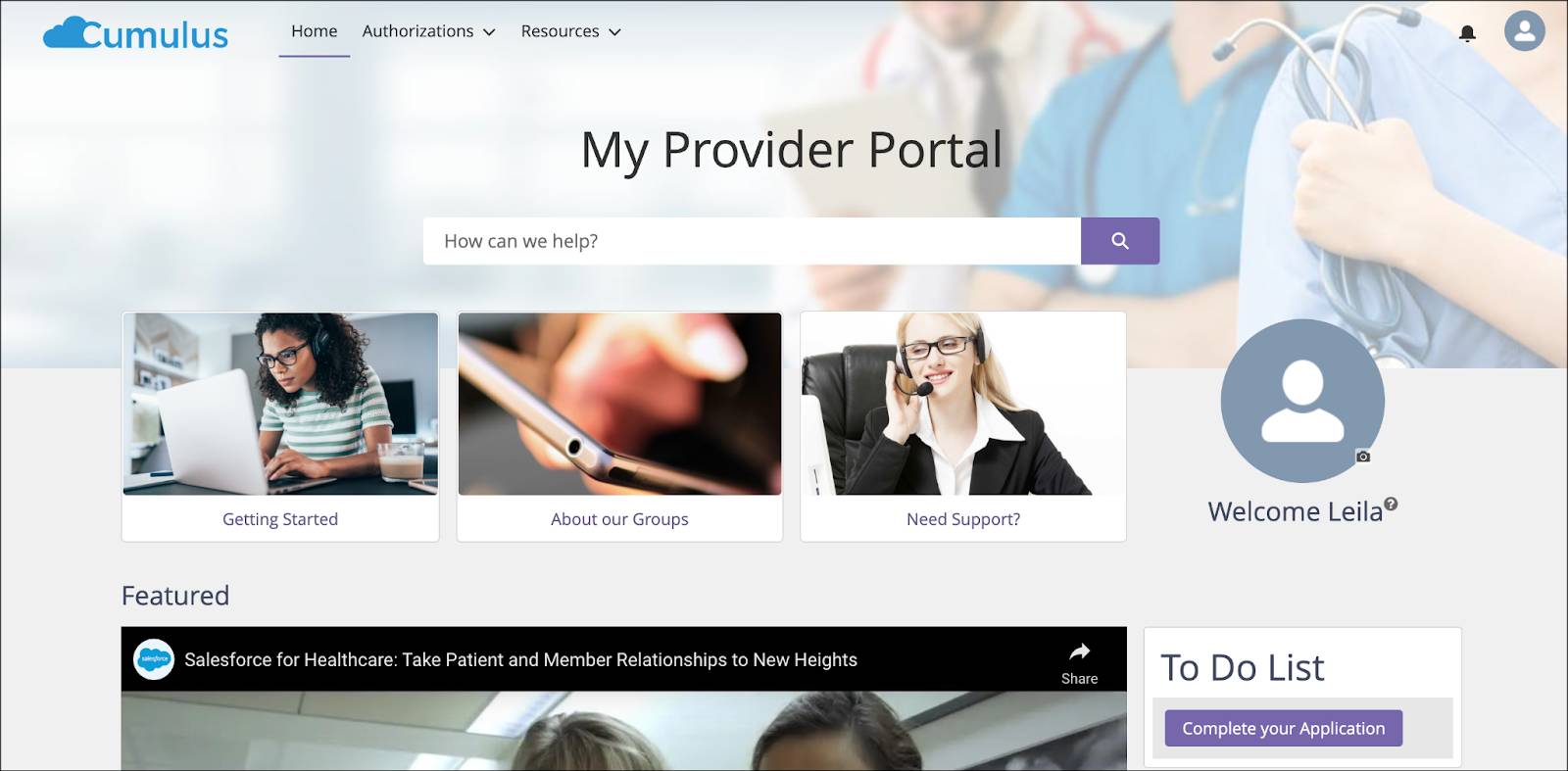 Credential Qualified Providers Salesforce Trailhead