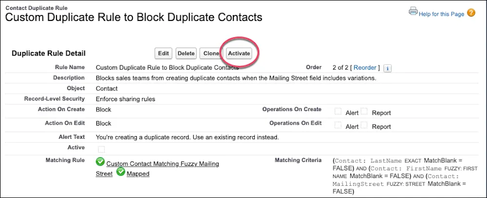 Prevent Duplicate Data In Salesforce Salesforce Trailhead