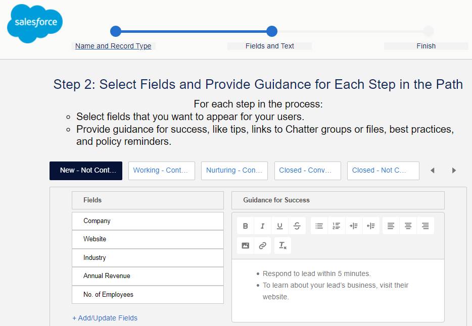 Optimize Sales Processes with Path in Salesforce | Salesforce