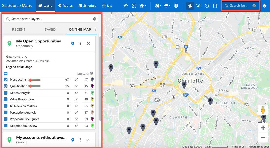 Improve Your Sales Strategy With Salesforce Maps Salesforce