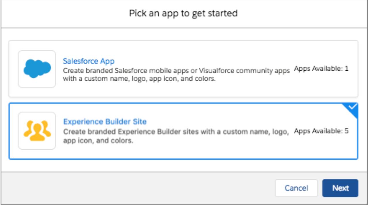 Unidad Crear su aplicación con marca | Salesforce Trailhead