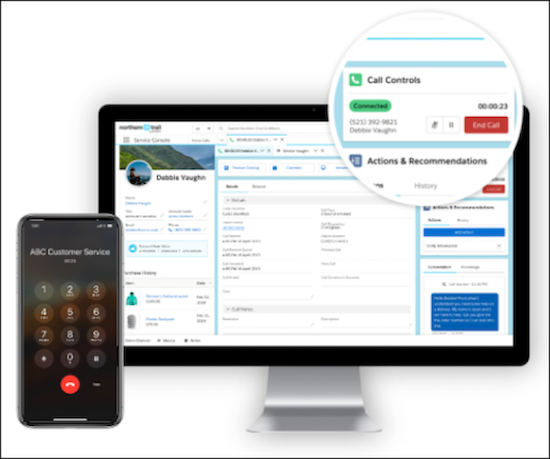 Learn About Service Cloud Voice Unit | Salesforce Trailhead