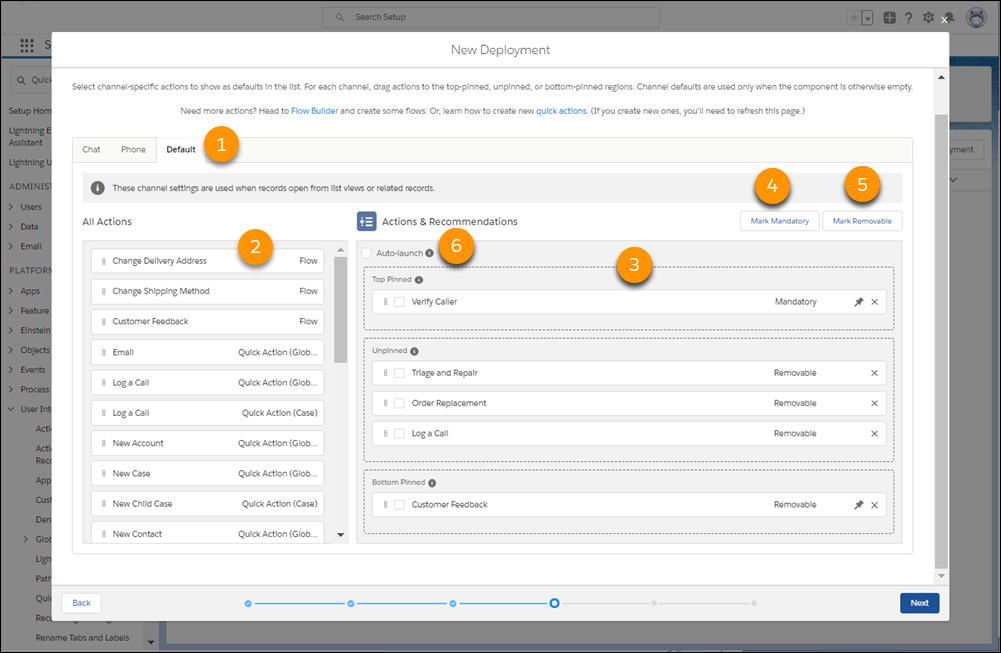 Unité Configuration de Lightning Flow pour Service | Salesforce