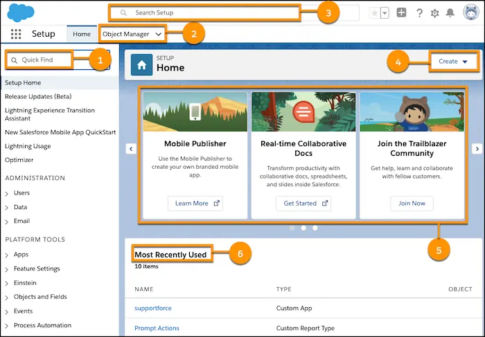 Setup And Object Manager Tips
