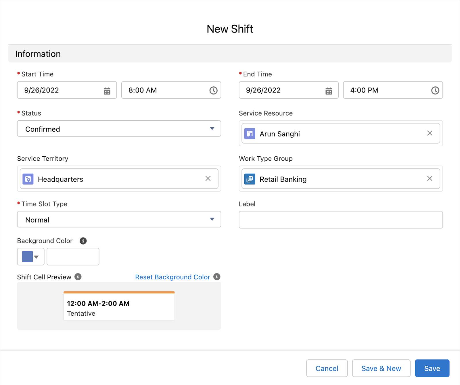 Set Up Shifts for Employees Unit | Salesforce Trailhead