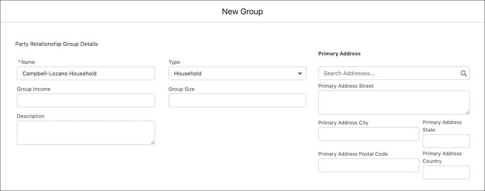 Manage Households Unit | Salesforce Trailhead