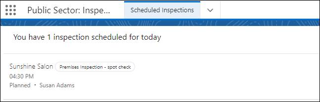 Test your Inspection Process | Salesforce Trailhead
