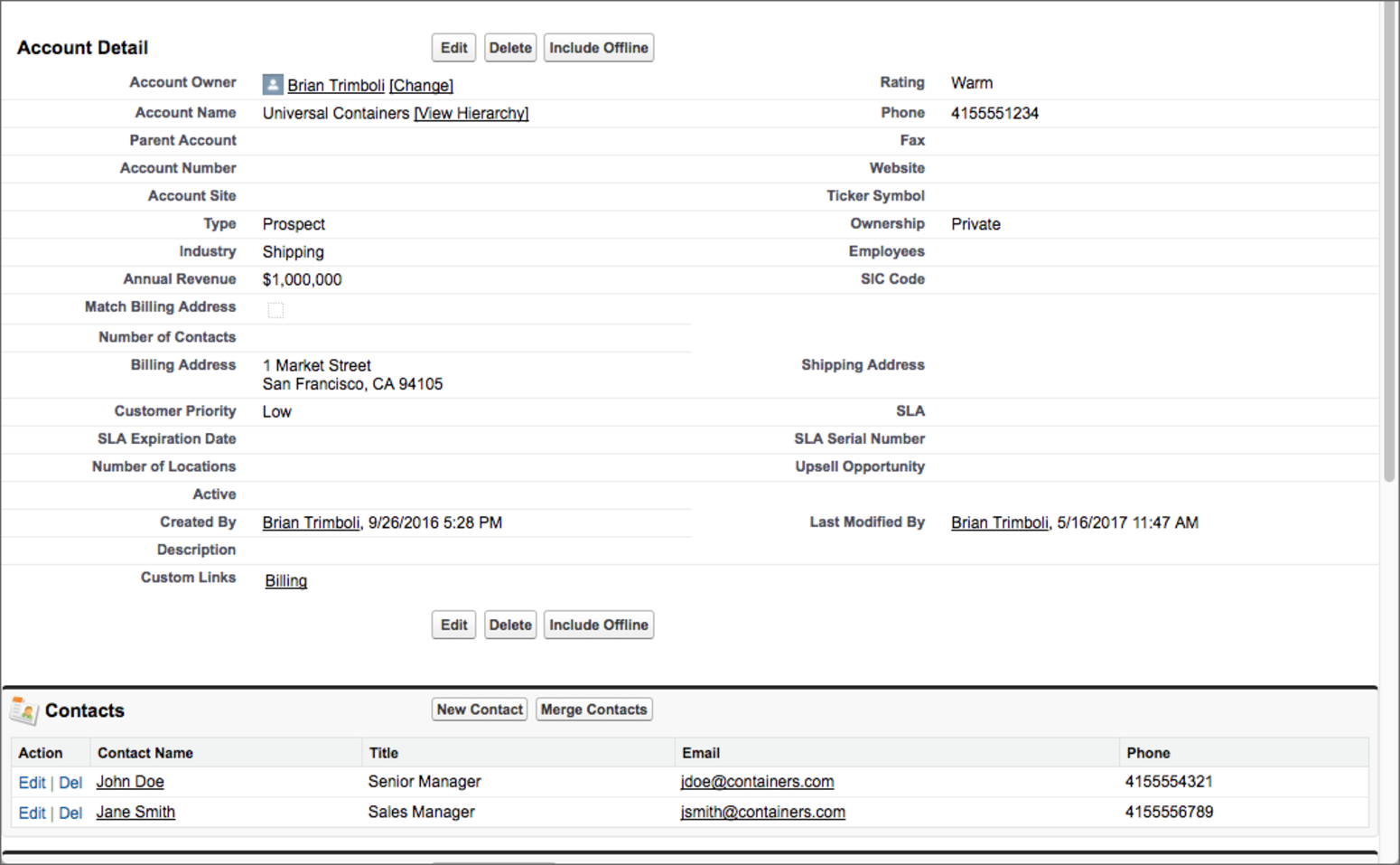 Display Records, Fields, and Tables | Salesforce Trailhead