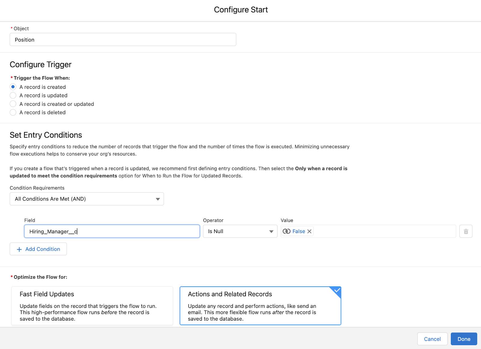 Build an Automation for Creating Interviewer Records Unit | Salesforce