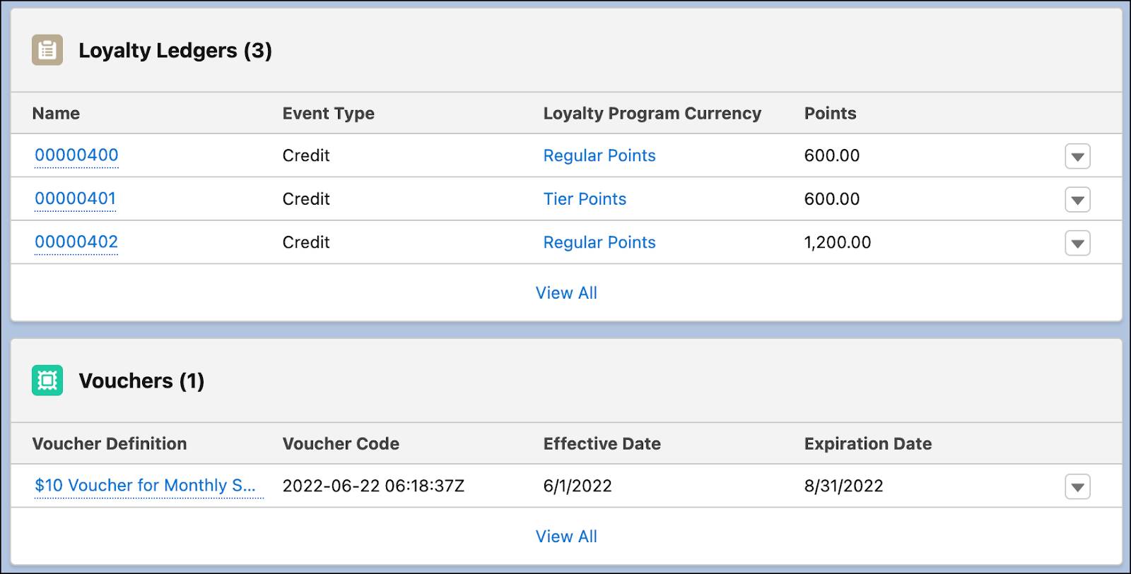 Unité Process Transaction Journals | Salesforce Trailhead