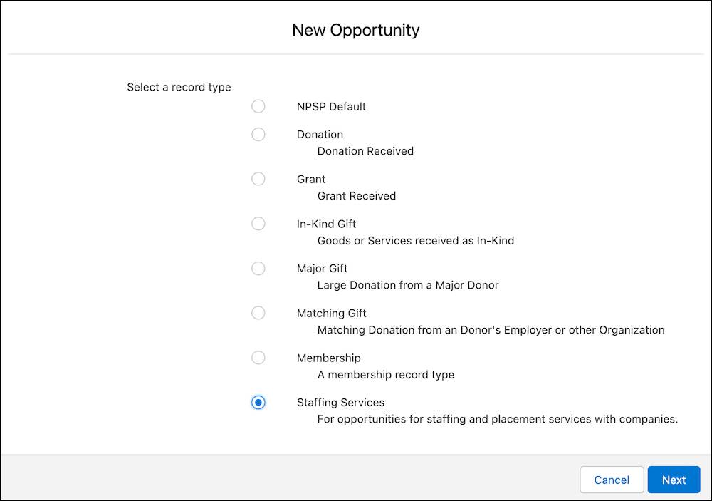 Create and Test a New Opportunity Record Type Unit | Salesforce Create and Test a New Opportunity Record Type Unit | Salesforce