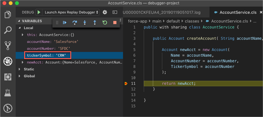 Debug Your Code Unit | Salesforce Trailhead