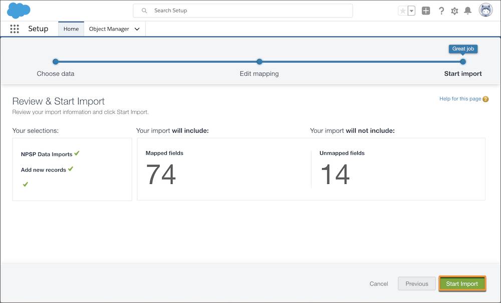 Upload Your Data into NPSP Data Importer Unit | Salesforce Trailhead Upload Your Data into NPSP Data Importer Unit | Salesforce Trailhead