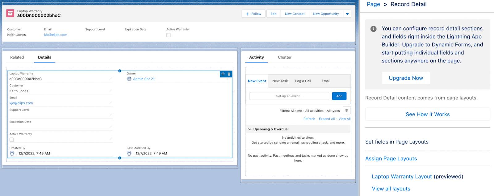 Unidad Upgrade to Dynamic Forms | Salesforce Trailhead Unidad Upgrade to Dynamic Forms | Salesforce Trailhead