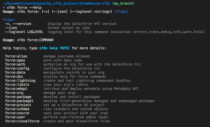 ローカルマシンでのプロジェクトの設定 単元 | Salesforce Trailhead