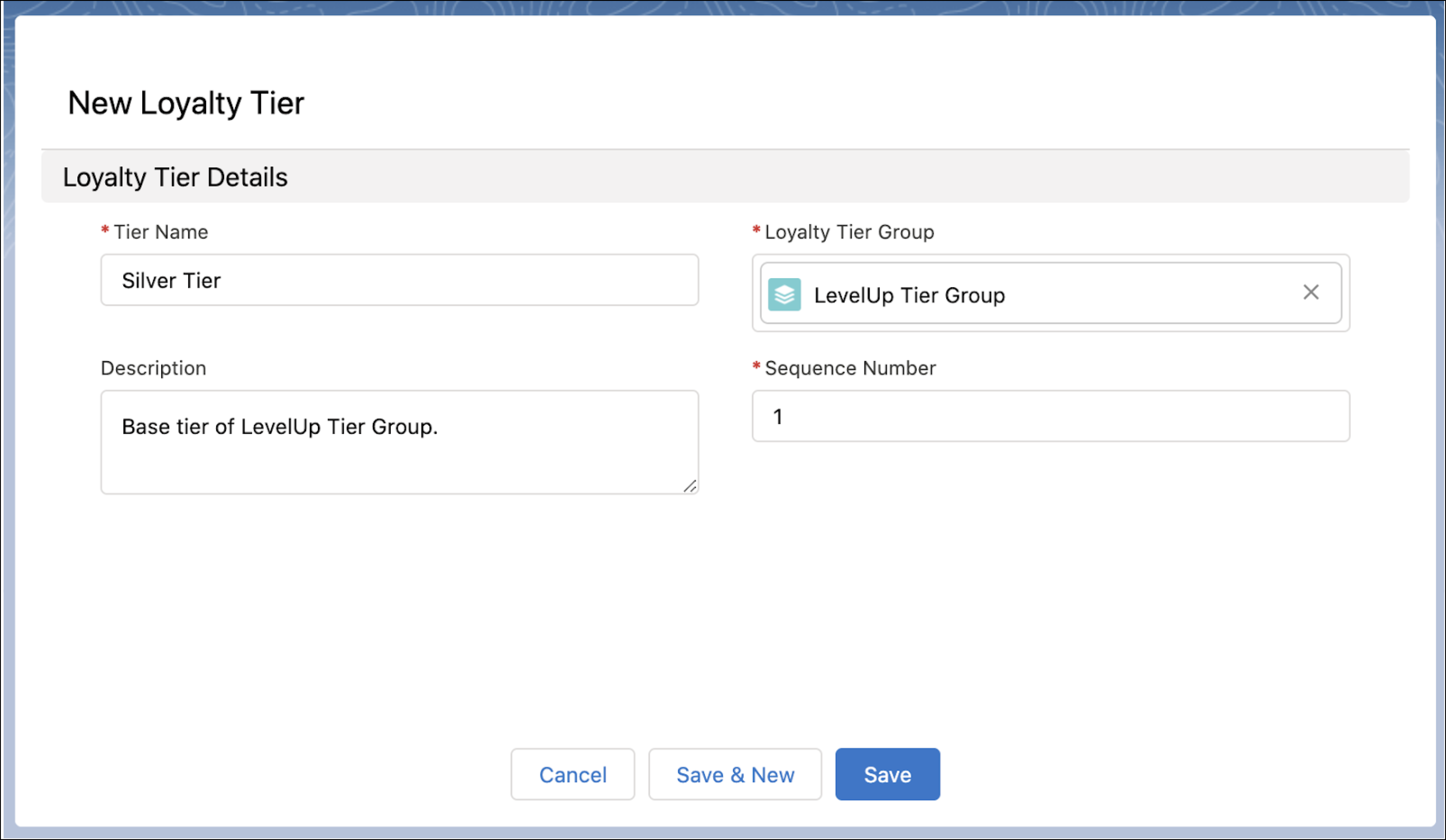 Create Your Loyalty Program Unit | Salesforce Trailhead