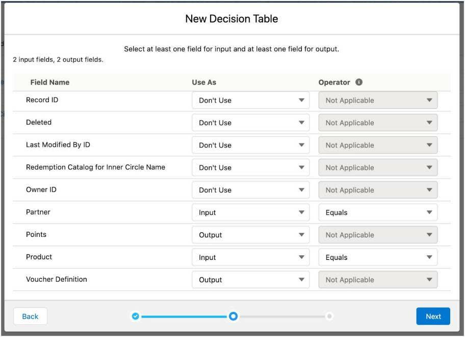 Create a Redemption Catalog and Decision Table | Salesforce Trailhead