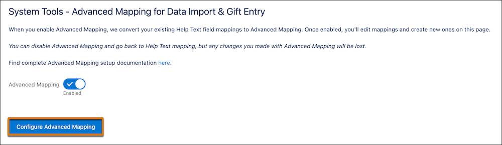 Create Fields and Connect Them with Advanced Mapping Unit | Salesforce