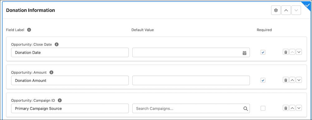 Edit and Create Gift Entry Templates Unit | Salesforce Trailhead
