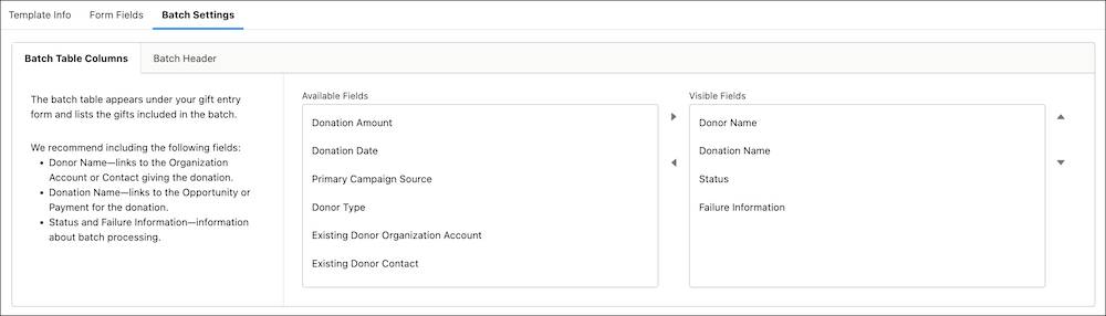 Edit and Create Gift Entry Templates Unit | Salesforce Trailhead