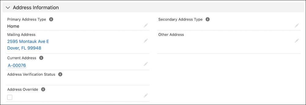 Use Advanced Mapping to Populate Contact Address Fields Unit