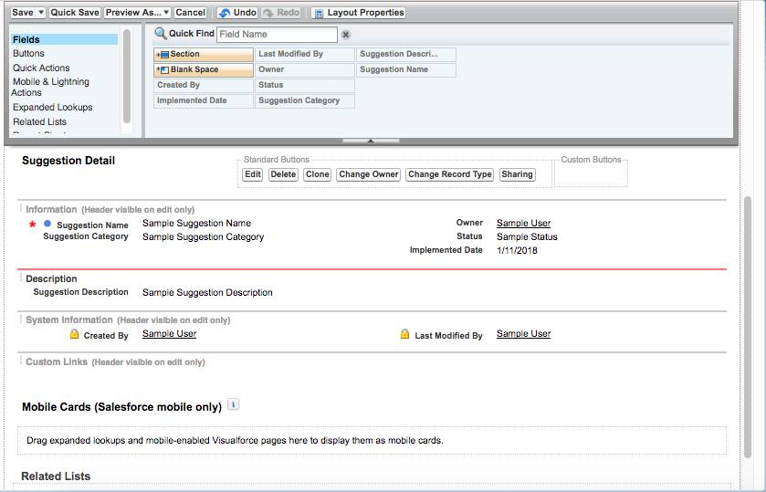 Modify The User Experience Salesforce Trailhead
