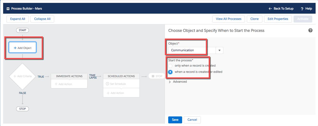 Lektion "Automate the Process" | Salesforce Trailhead