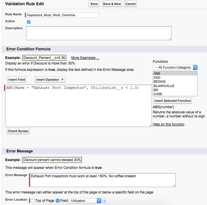 Add Business Logic Unit | Salesforce Trailhead