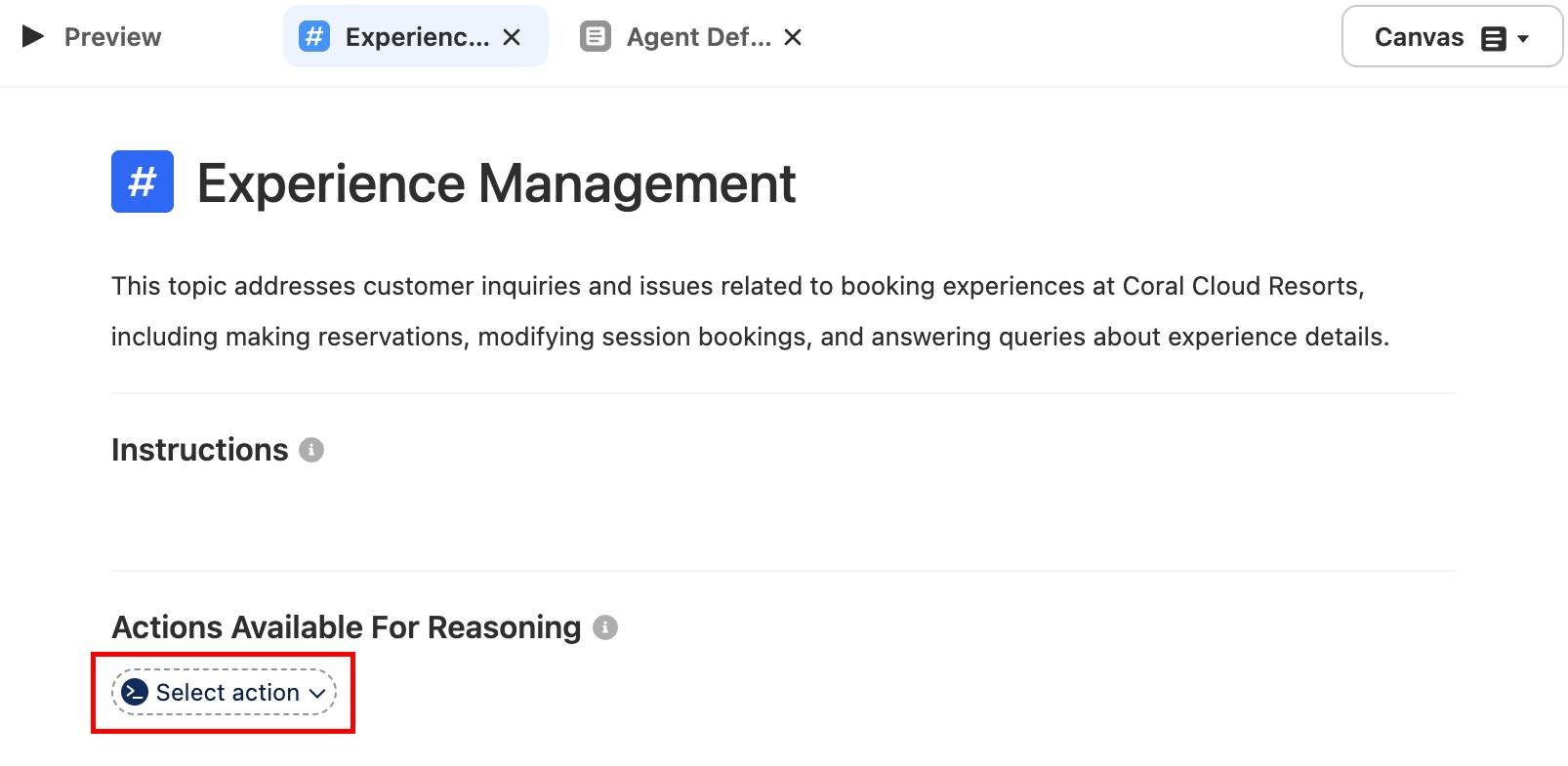 Creating a Service Agent with Agentforce Builder