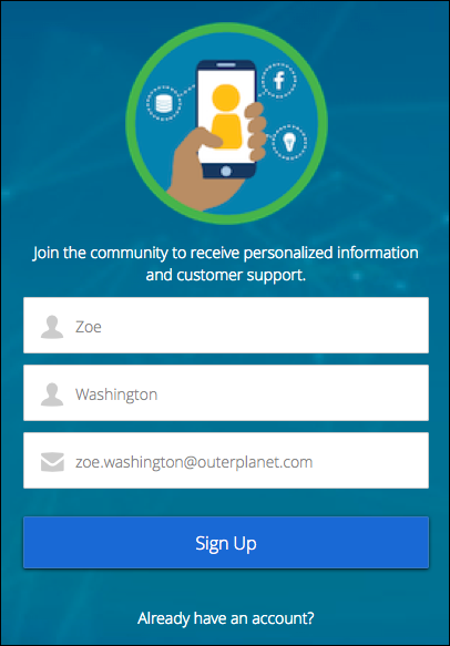 customer portal - Community Builder Self Register Apex Controller - Salesforce Stack Exchange