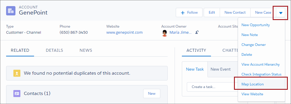 Add Map to Account – sfdc techie – Pavan's blog