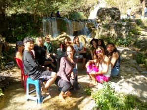 Neer Gaddu waterfall in Rishikesh - Himalayan Yoga Association