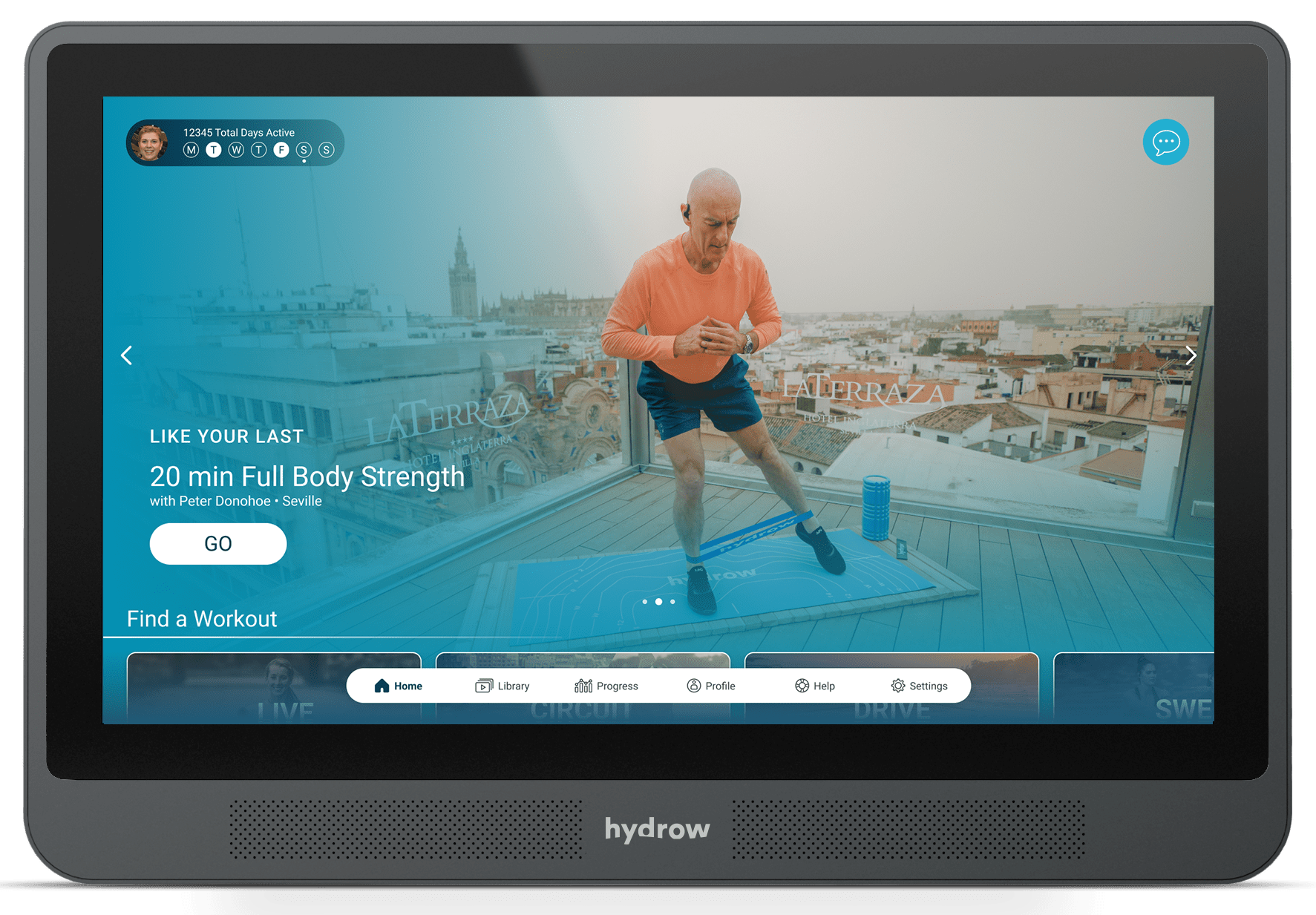 Personalized workouts from Hydrow - Hydrow