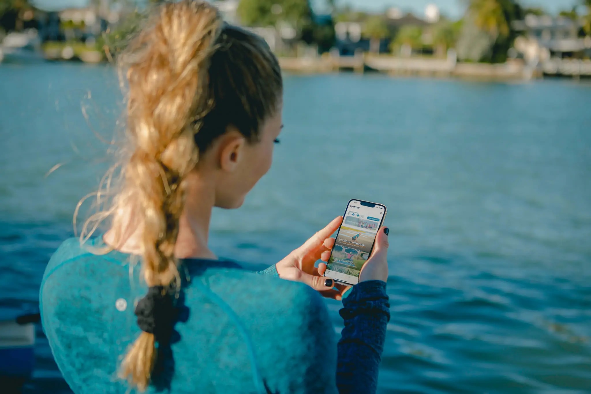 The Hydrow App | Available on Apple App Store and Google Play