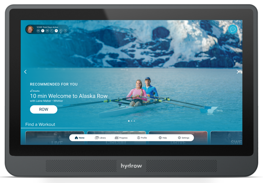 Personalized workouts from Hydrow - Hydrow