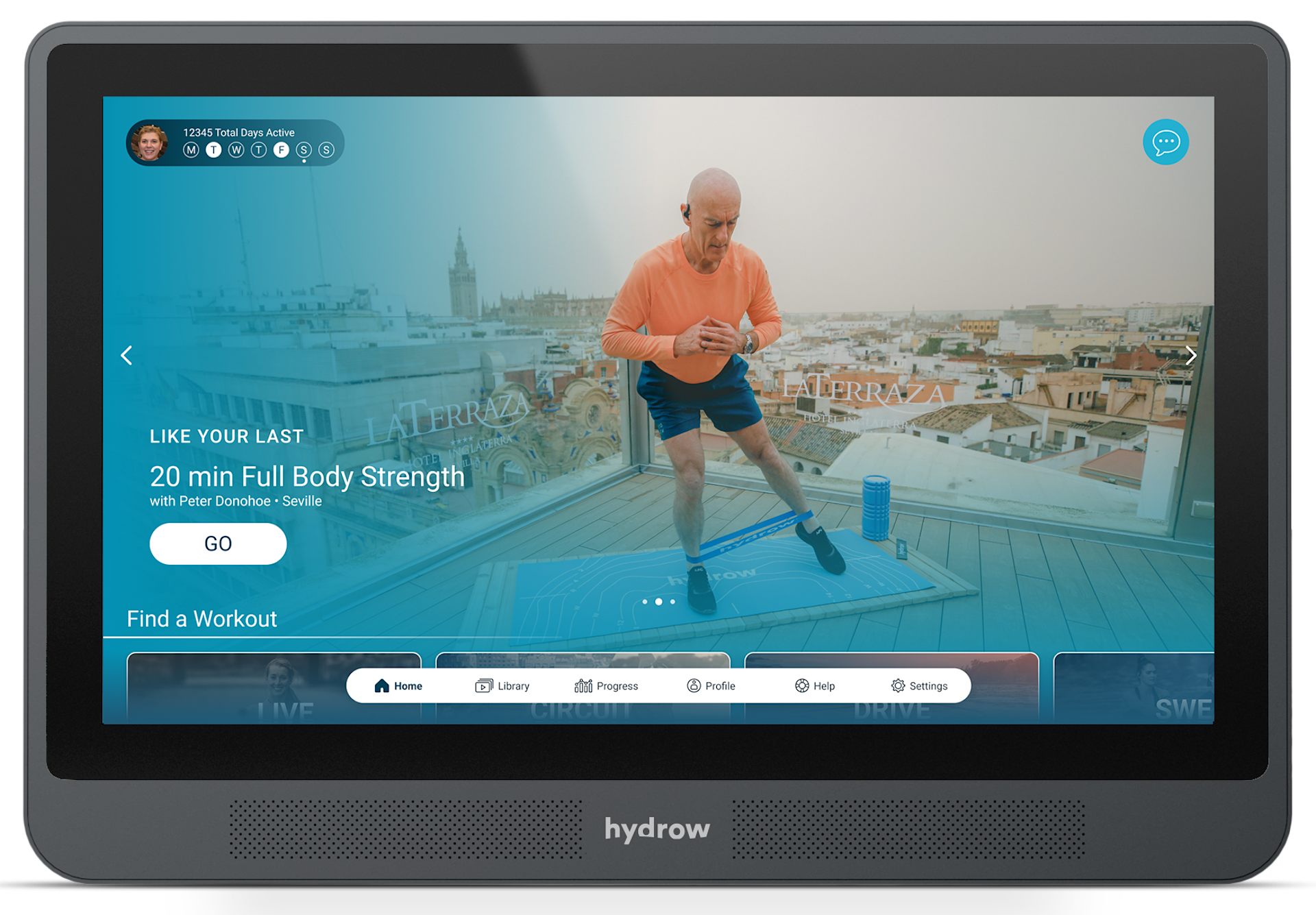 Personalized workouts from Hydrow - Hydrow
