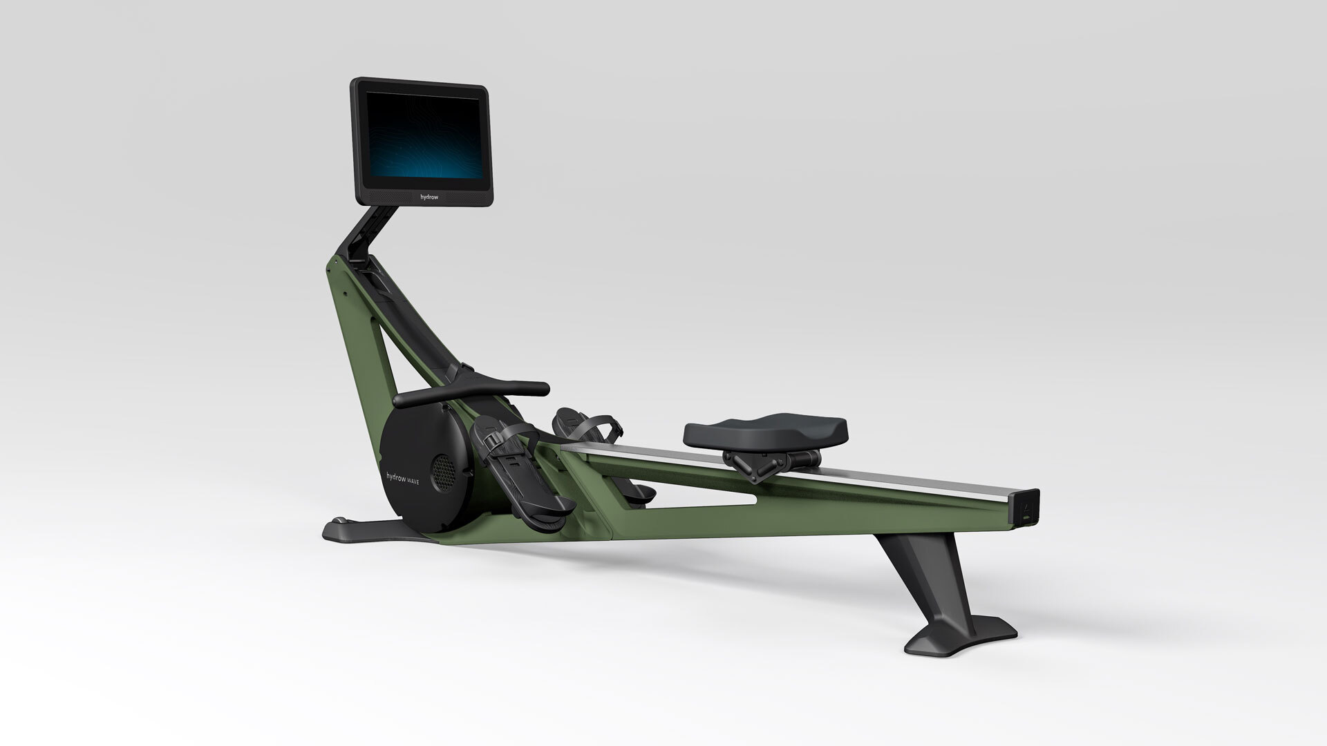 Hydrow Wave Rowing Machine With Immersive 16" HD Touchscreen Stows ...