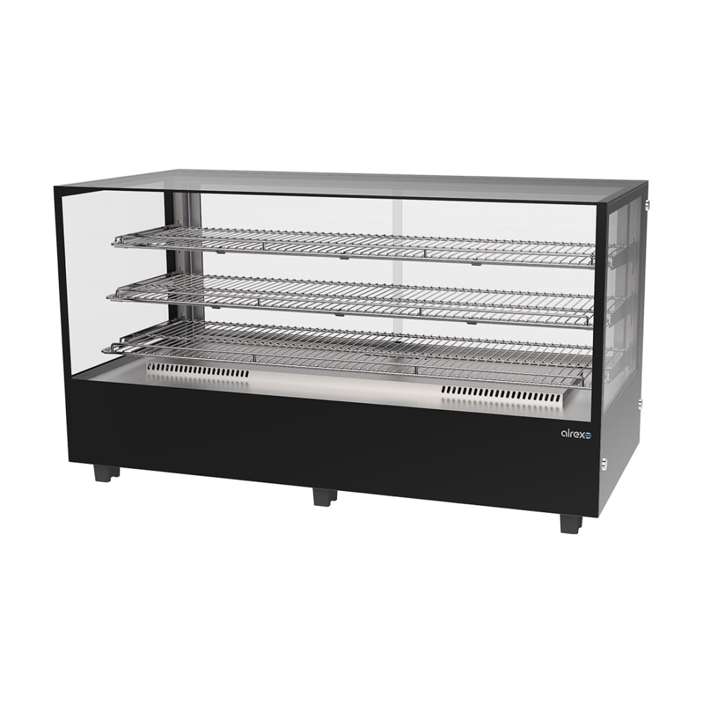 Airex Countertop Heated Square Food Display AXH.FDCTSQ