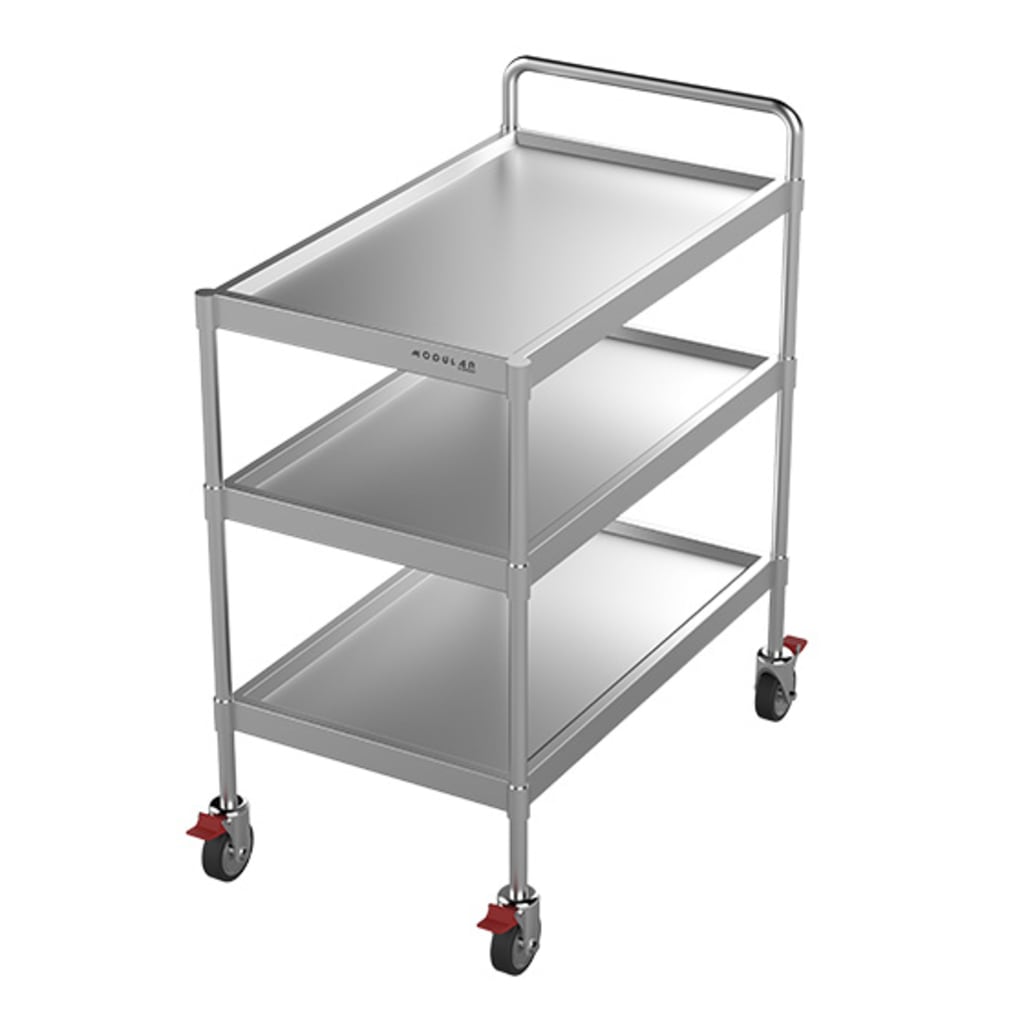 Modular Stainless Three Tier Trolley MS.TRO3
