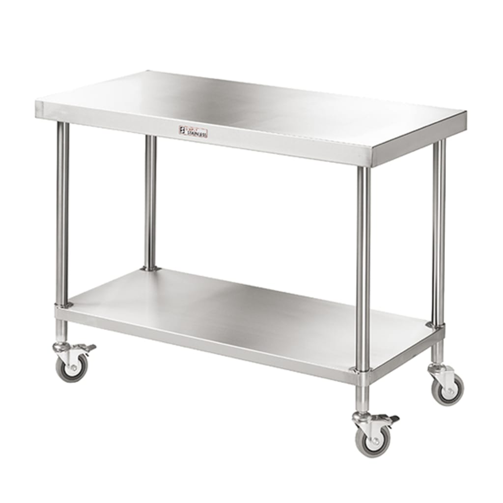 Simply Stainless Mobile Work Bench SS03