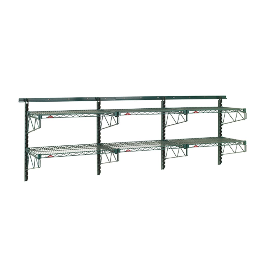 Metro 2 Tier Adjustable Wall Shelving 355mm Deep WS2T.1460
