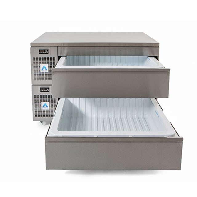 Adande Double Slimline Dual Temperature Drawer VLS2