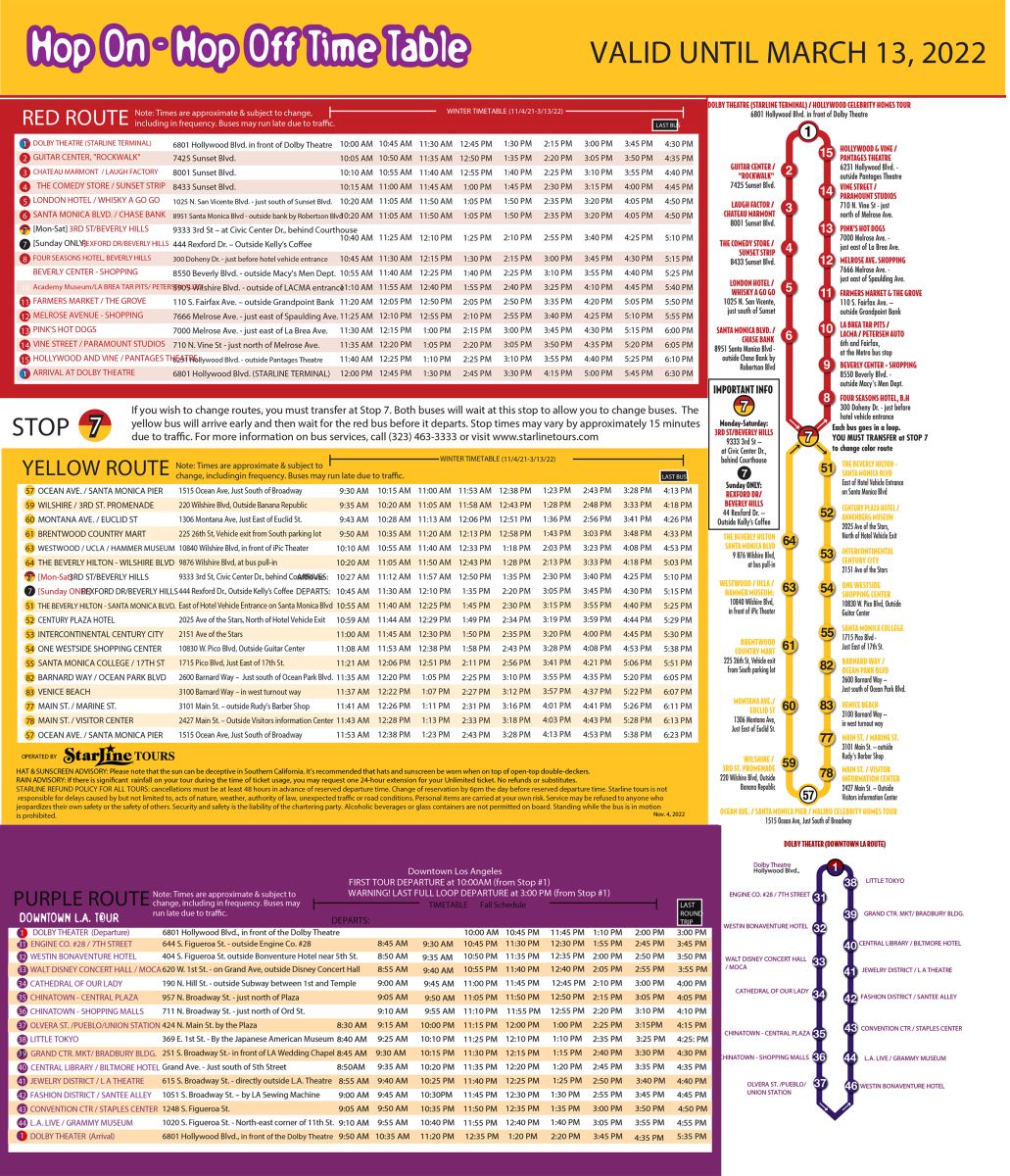 Los Angeles: Hop-on/Hop-off Stadtrundfahrt ab $42.00