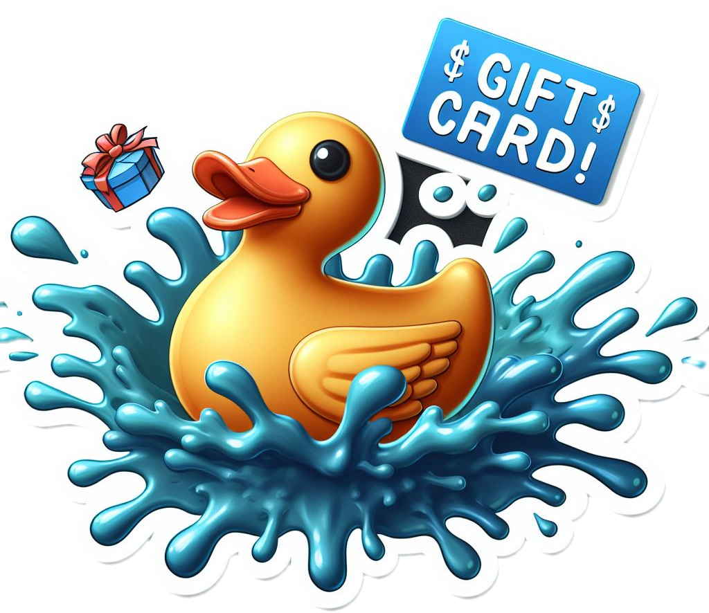 Congratulations You Won a Rubber Duck